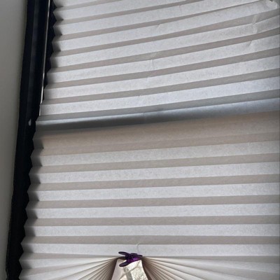 36"x72" Lumi Home Furnishings Light Filtering Pleated Paper Window ...