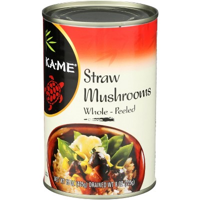 Ka-me Whole-peeled Straw Mushrooms - Case Of 6 - 15 Oz : Target
