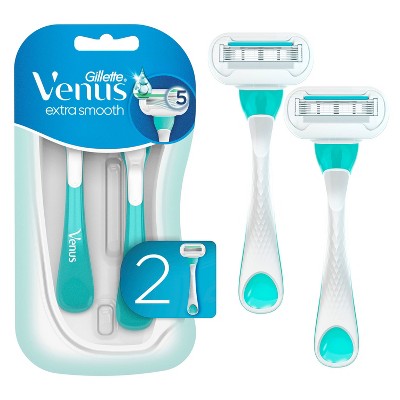 Venus Extra Smooth Sensitive Women's Disposable Razors - 2ct : Target