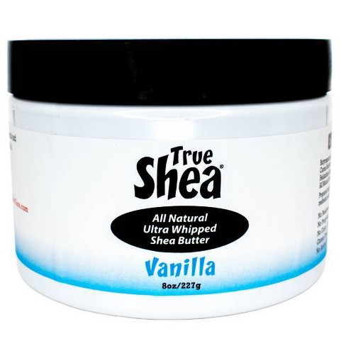True Shea Natural Ultra Whipped Shea Butter - Vanilla - 8oz : Target