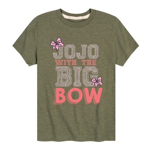 Boys' Jojo Siwa Big Bow Jojo Short Sleeve Graphic T-shirt - Heather ...