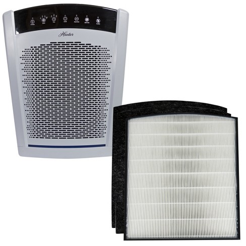 Hunter Hp850 Air Purifiers For Home Large Room And Bedroom. True Hepa ...