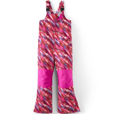Lands' End Kids Squall Waterproof Insulated Iron Knee Snow Bibs - 12 ...