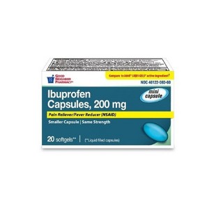 Good Neighbor Pharmacy Ibuprofen 200 mg Mini Softgels for Pain Relief ...