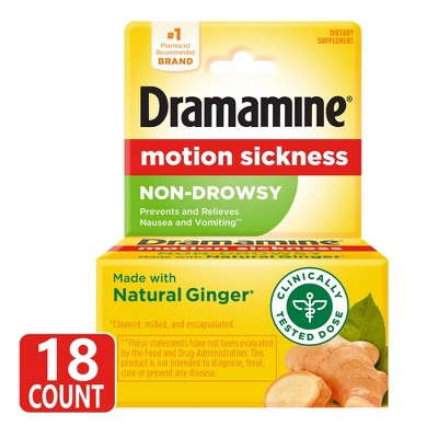 Dramamine Original Formula Motion Sickness Relief Tablets For Nausea ...