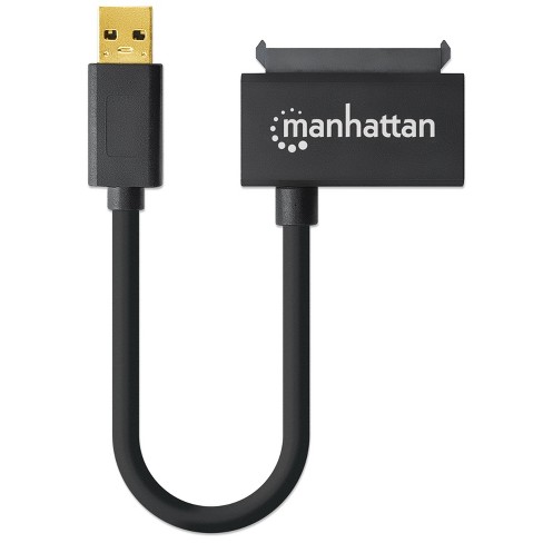 Manhattan® Superspeed Usb 3.0 To Sata Adapter In Blue : Target
