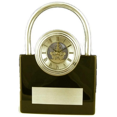 Jiallo Padlock Skeleton Mantle Clock : Target