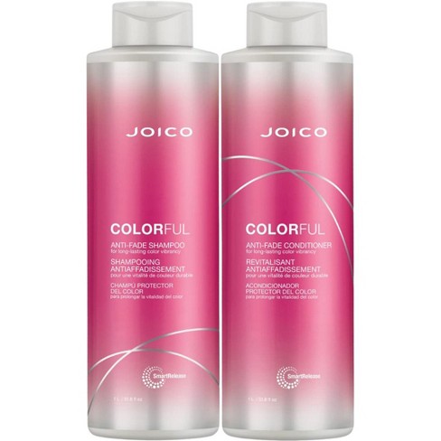 Joico Colorful Anti-fade Shampoo & Conditioner (33.8 Oz Xxl Liter Duo ...