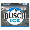 Busch Ice Beer - 12pk/12 Fl Oz Cans : Target