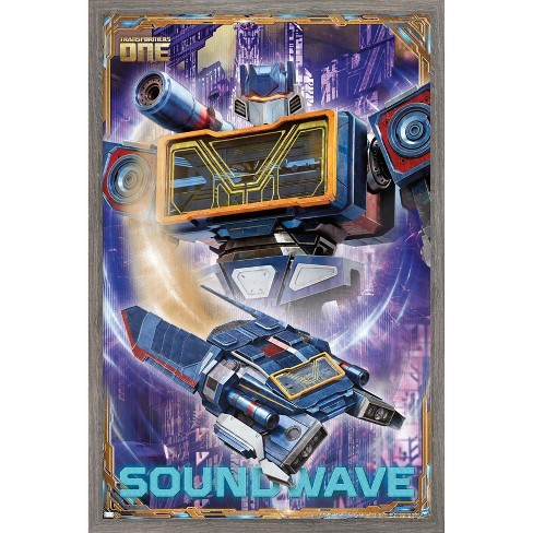 Trends International Hasbro Transformers: One - Soundwave Framed Wall ...