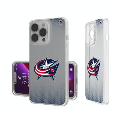 Keyscaper Columbus Blue Jackets Linen Clear Phone Case For Iphone 13 ...