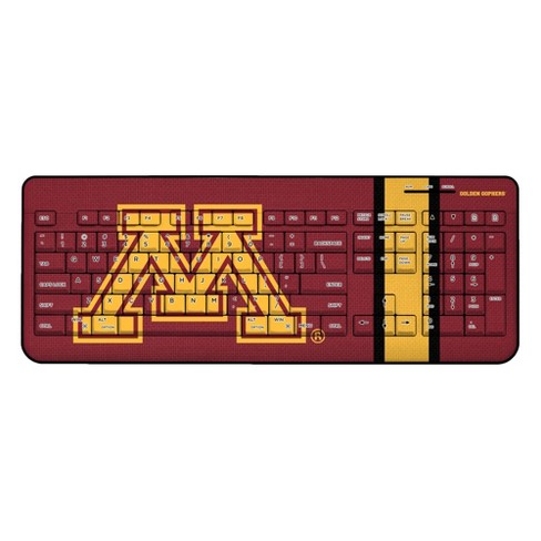 Keyscaper University Of Minnesota Golden Gophers Stripe Wireless Usb ...