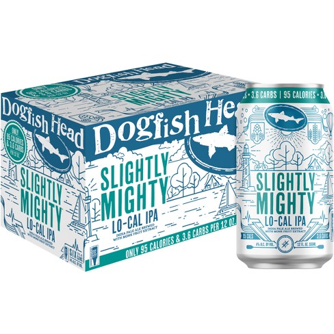 Dogfish Head Slightly Mighty Lo-cal Ipa Beer - 6pk/12 Fl Oz Cans : Target