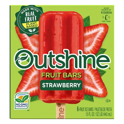 Outshine Strawberry Frozen Fruit Bar - 6ct : Target