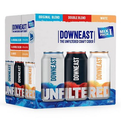 Downeast Cider Variety Pack - 9pk/12 Fl Oz Cans : Target