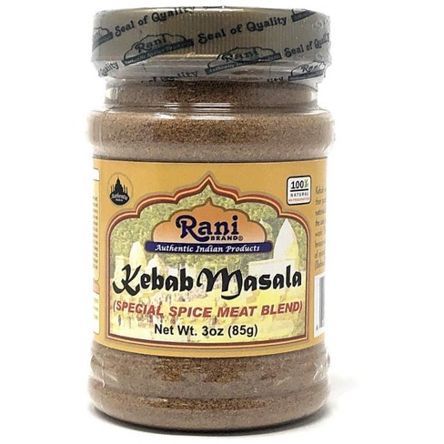 Kebab Masala Indian Spice Blend For Meat Dishes - 3oz (85g) - Rani ...