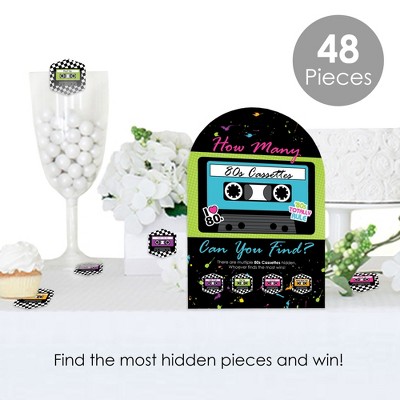 Big Dot Of Happiness 80’s Retro - Totally 1980s Party Scavenger Hunt ...