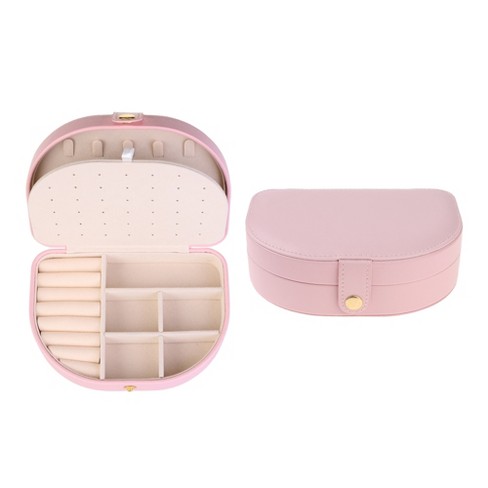 Unique Bargains Travel Size Small Portable Seashell-shaped Pu Leather ...