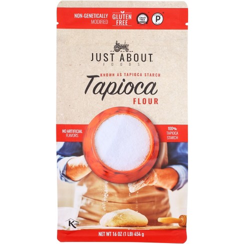 Just About Foods Flour Tapioca - Pack Of 5-1 Lb : Target