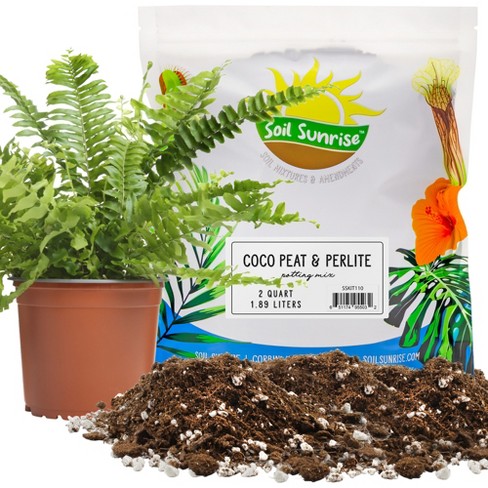 Soil Sunrise Coco Peat Perlite Potting Mix Loose Coconut Coir And ...