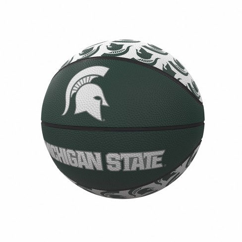 Ncaa Michigan State Spartans Repeating Logo Mini-size Rubber Sport ...