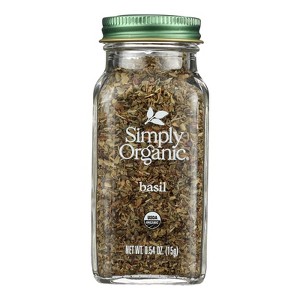 Simply Organic - Basil - Case of 6 - 0.54 oz : Target