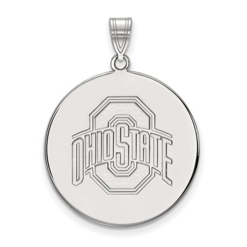 Black Bow Jewelry Sterling Silver Ohio State Buckeyes Ncaa Extra Large ...