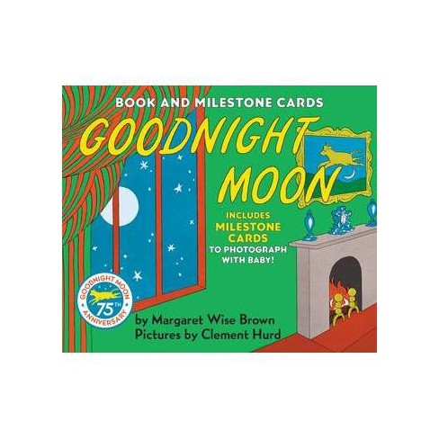 Goodnight Moon Board Book With Milestone Cards - By Margaret Wise Brown ...