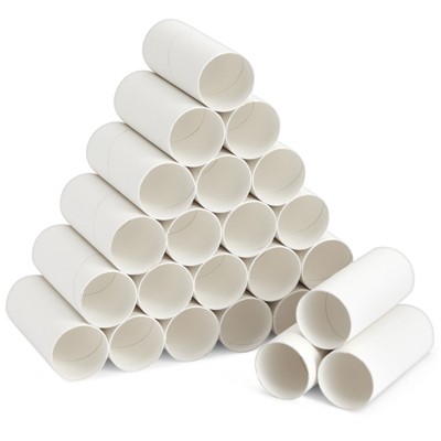 Juvale 24 Pack Cardboard Tubes For Crafts, Empty Toilet Paper Rolls For ...