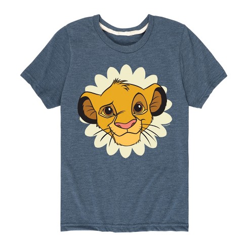Boys' Disney Simply Simba Short Sleeve Graphic T-shirt - Heather Blue ...