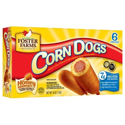 Foster Farms Corn Dogs - Frozen - 16oz/6ct : Target