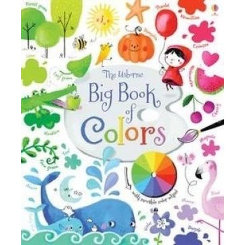 Big Book Of Colors - (big Books) By Felicity Brooks (board Book) : Target