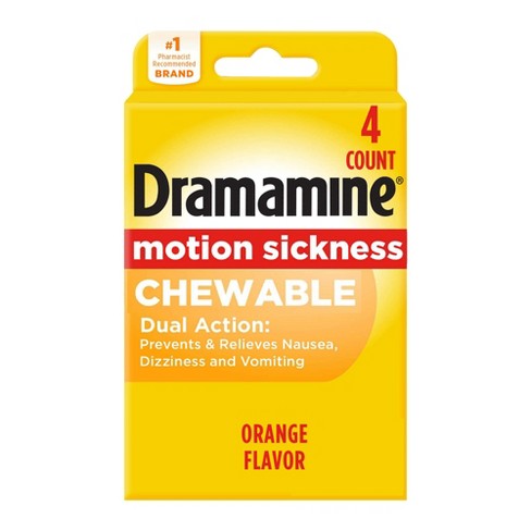 Dramamine Motion Sickness Relief Tablets For Nausea, Dizziness ...