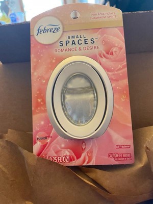 Febreze Small Spaces Air Freshener Romance & Desire - 0.25 Fl Oz : Target