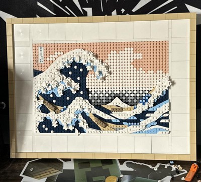 Lego Art Hokusai – The Great Wave Wall Art Adults Set 31208 : Target