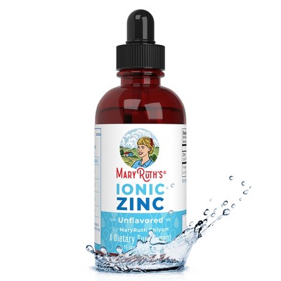 Maryruth's Zinc Drops, Unflavored, 4 Oz : Target
