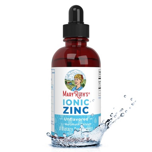 Maryruth's Zinc Drops, Unflavored, 4 Oz : Target