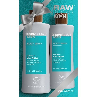 Raw Sugar Men's 2-Pack Body Wash Citrus + Blue Agave - 2ct – Target ...