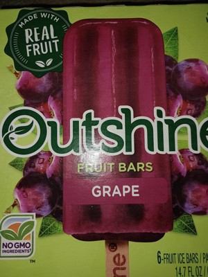 Outshine Cherry/tangerine/grape Frozen Fruit Bars - 18oz/12ct : Target