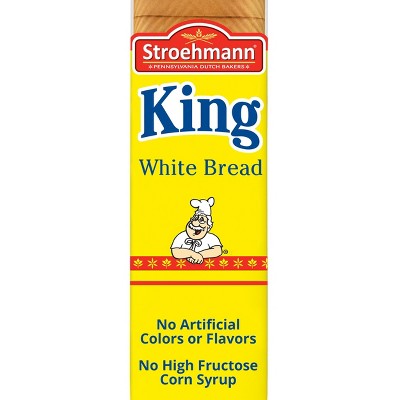 Stroehmann King White Sandwich Bread - 22oz : Target