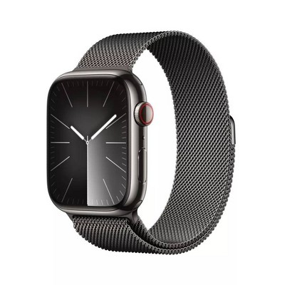 Refurbished Apple Watch Series 9 GPS + Cellular 41mm Graphite SS Case ...