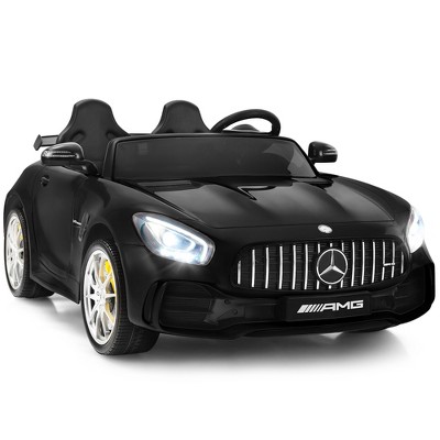 Costway 2 Seater 12V Kids Ride On Car Mercedes Benz AMG GTR w/Remote ...