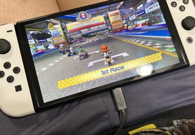 Nintendo Switch Oled Model: Mario Kart 8 Deluxe Bundle : Target