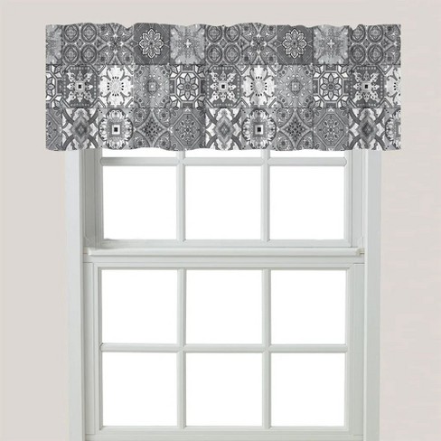 Laural Home Gray Granada Window Valance : Target