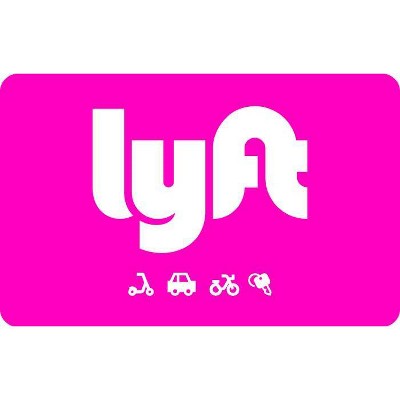 Lyft Gift Card $25 (email Delivery) : Target