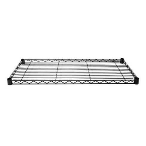 Shelving.com 8"d X 8"w X 72"h Black Wire Shelving With 5 Tier Shelves ...