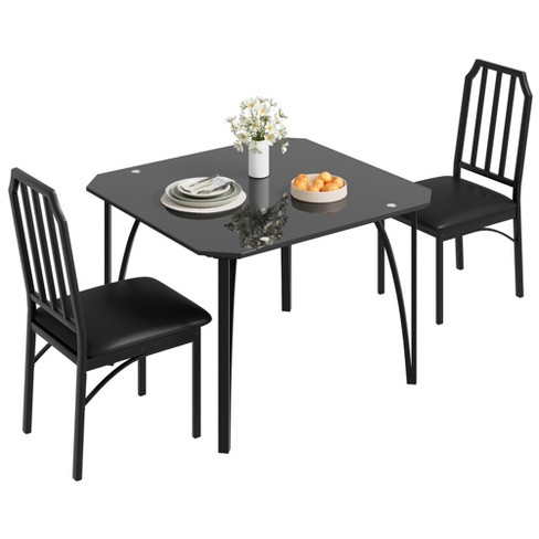 Glass Dining Table Set For 2 : Target