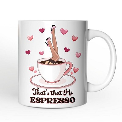 That’s That Me Expresso Vibe Personalized Mug, Retro Girls Valentine ...