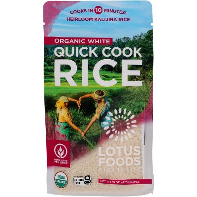 Lotus Foods Organic Tricolor Rice - Case Of 6/15 Oz : Target