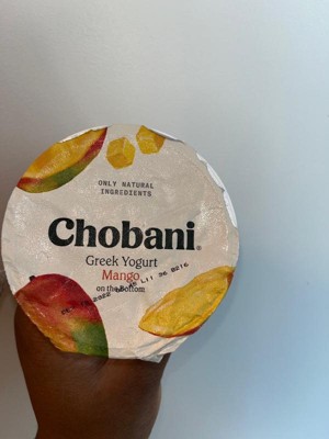 Chobani Mango On The Bottom Low Fat Greek Yogurt - 5.3oz : Target